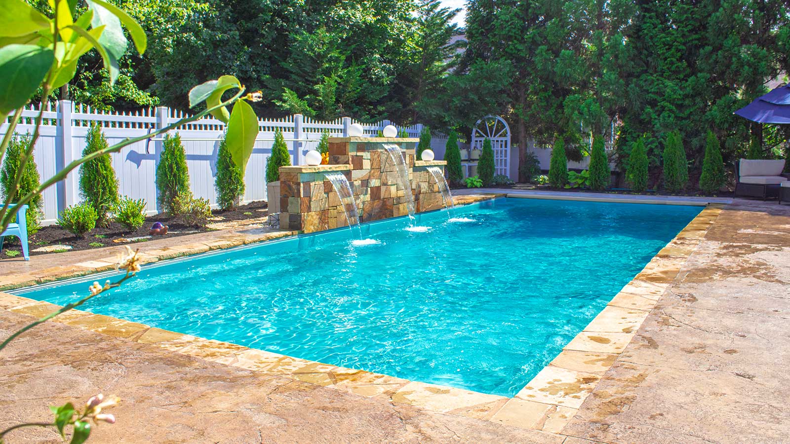 Stunning Swimming Pool Colors - AquaVista Pool and Spa